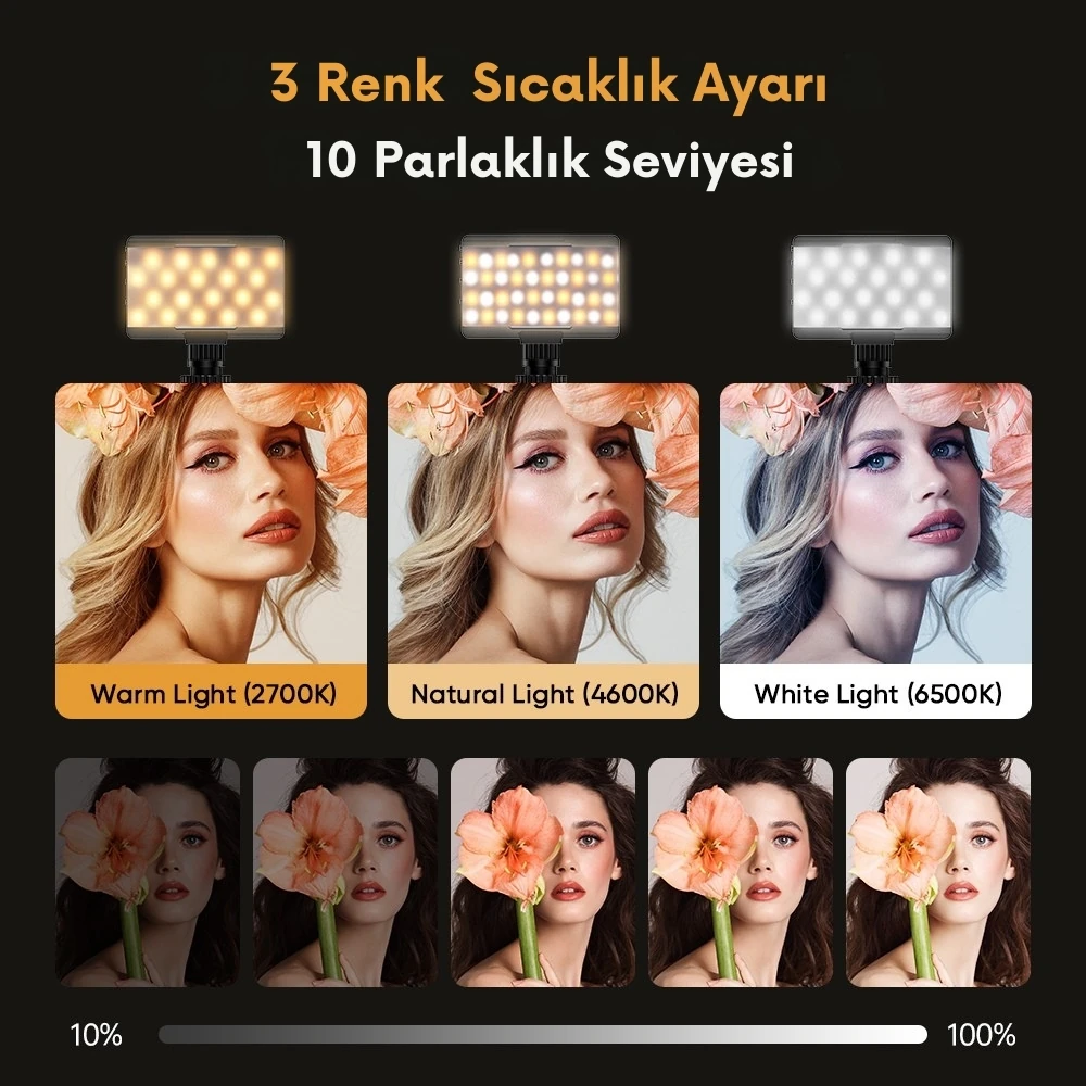 İnfluencer Lambası Taşınabilir