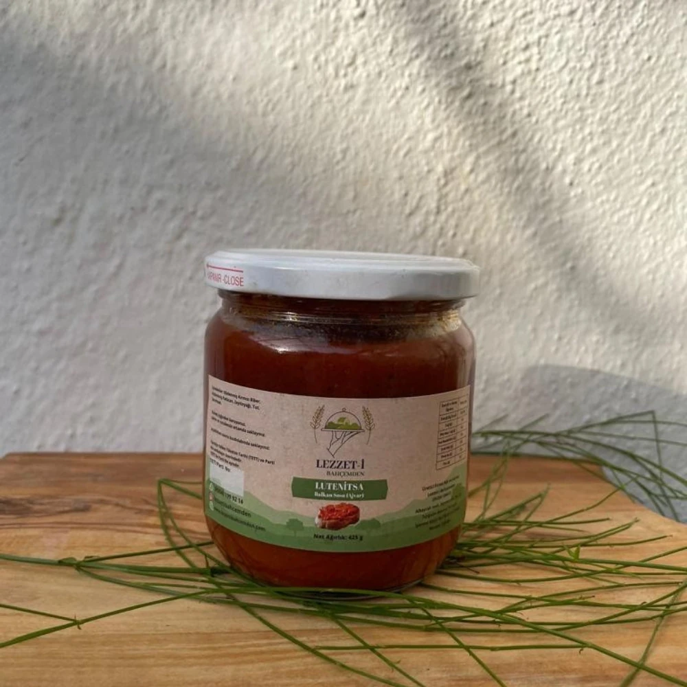 Lutenitsa (Kahvaltılık Sos) 300 gr – Egenin Bereketi | Doğal & Katkısız ...