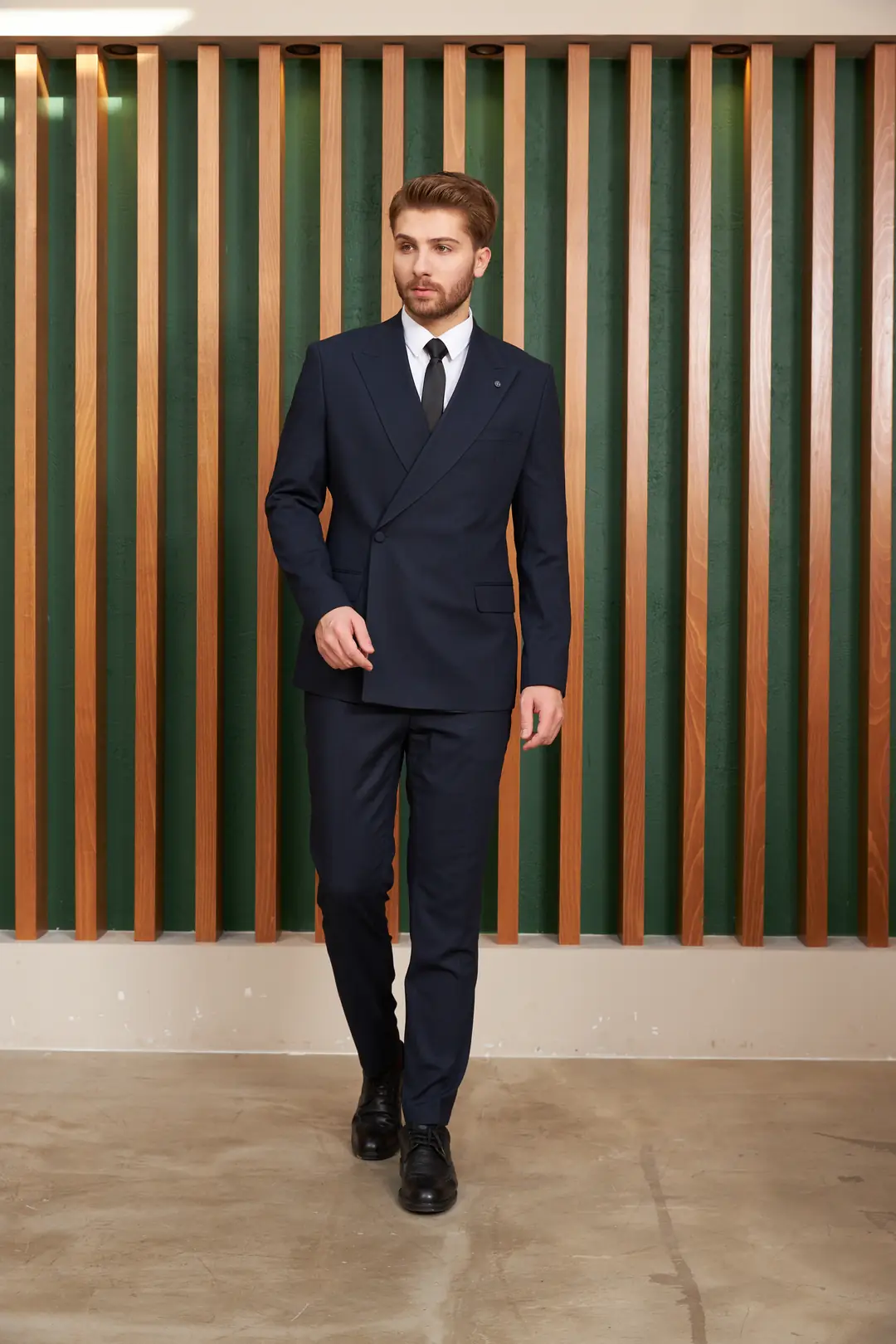 Mehmet Emin Teke Men's Wear Sivri collar binary suits | Mehmet Emin Teke