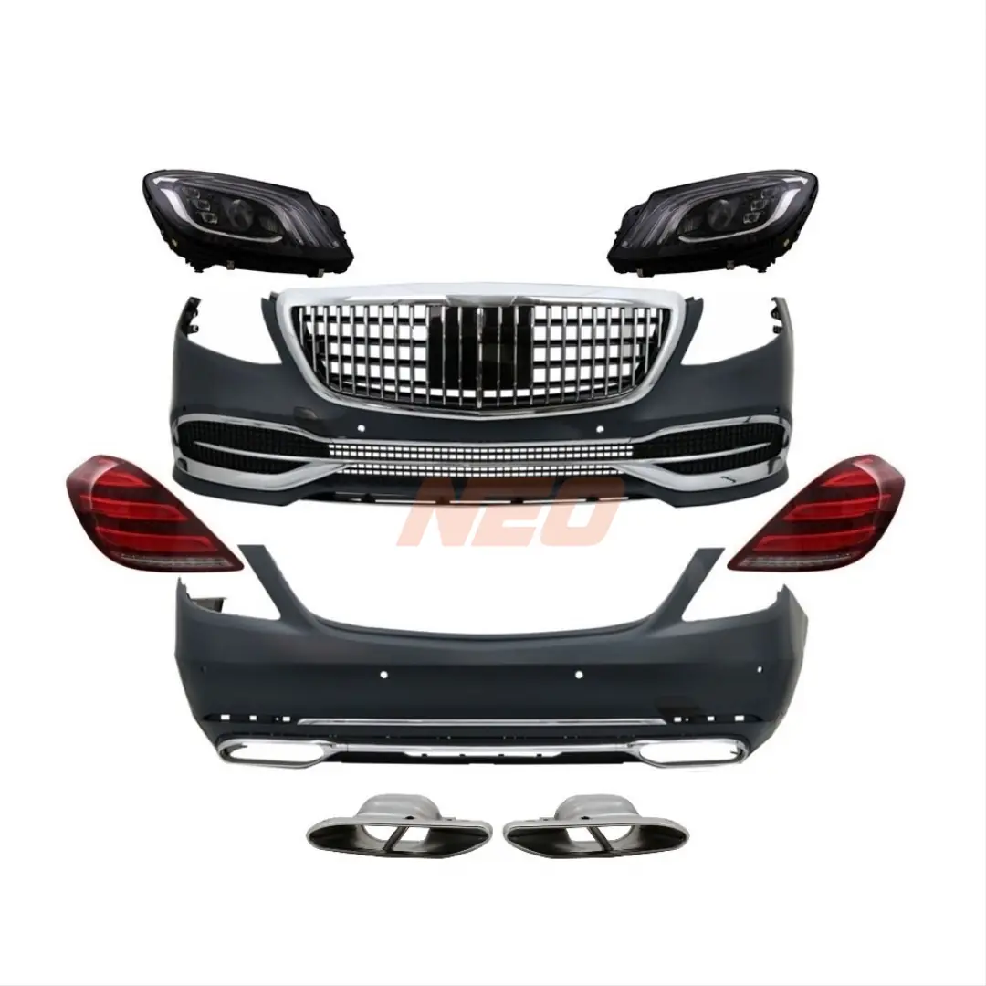 Mercedes-Benz S Serisi W222 Maybach Facelift Dönüşüm Body Kit Seti