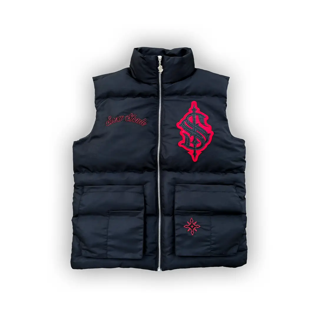 First Blood Puffer Vest | Snow Shade