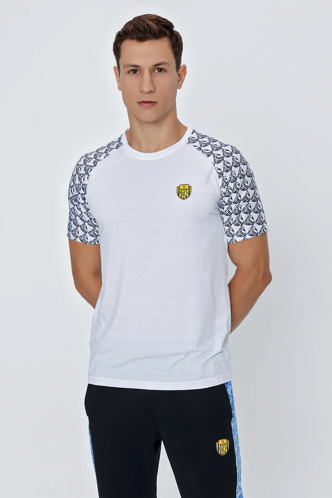 ANKR-0046 SİNCE ERK.BEYAZ FABİA BASIC T-SHIRT