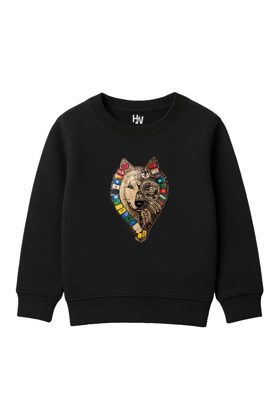 Turan Bozkurt Baskılı Çocuk Sweatshirt | Kaliteli Sweatshirt