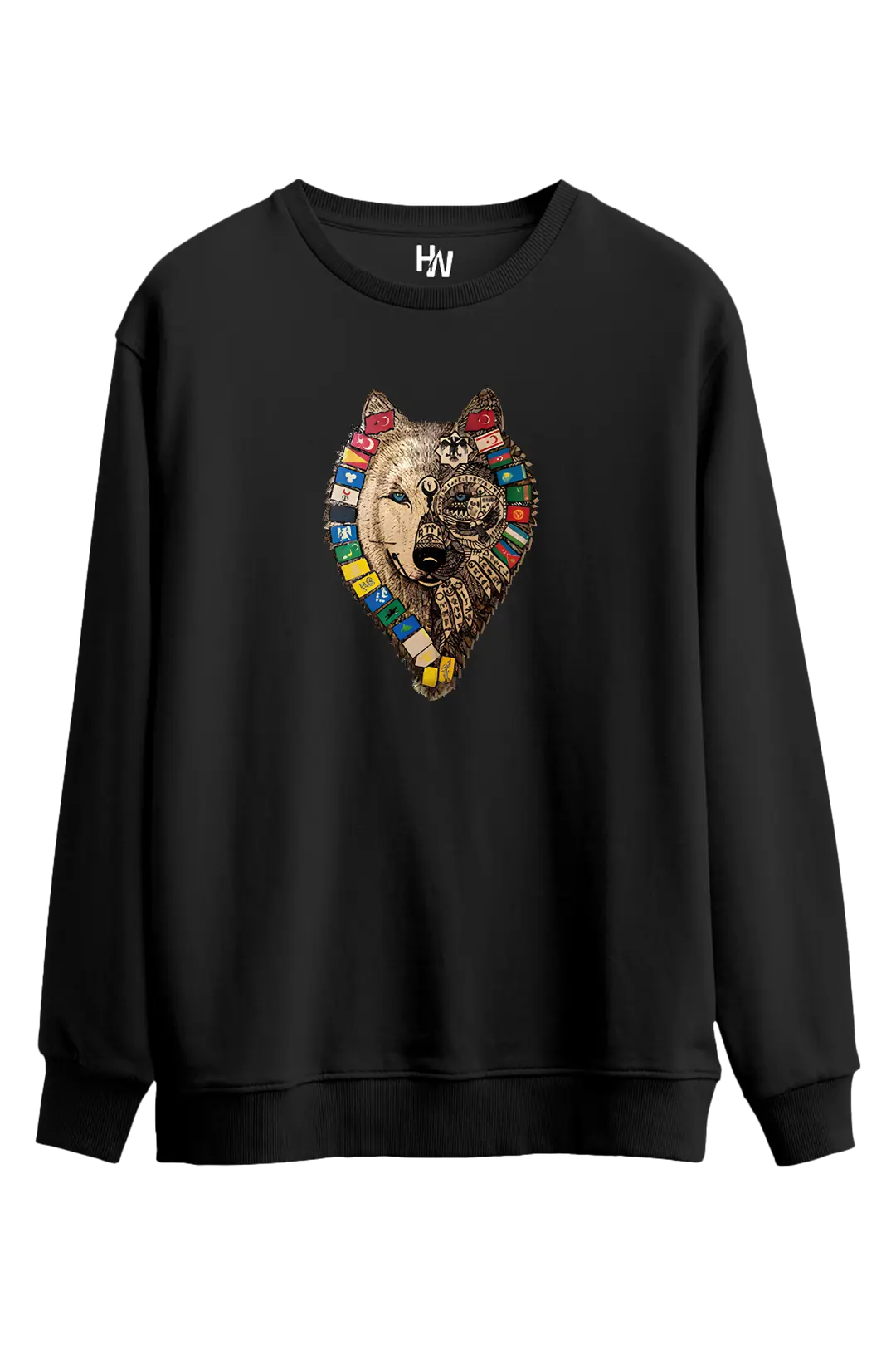 Turan Bozkurt Baskılı Sweatshirt | Kaliteli Sweatshirt