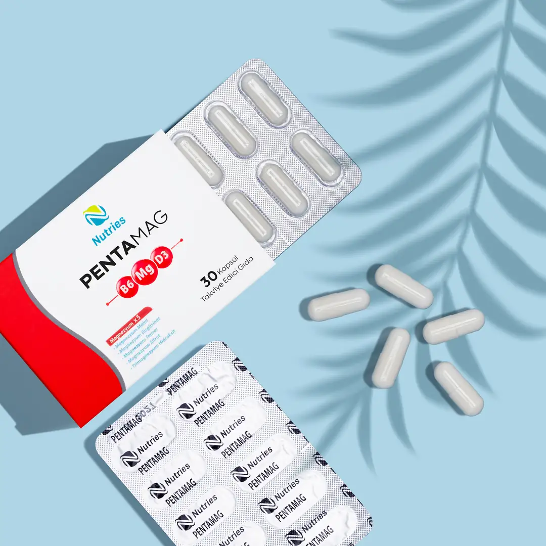 Nutries PentaMag 30 Kapsül