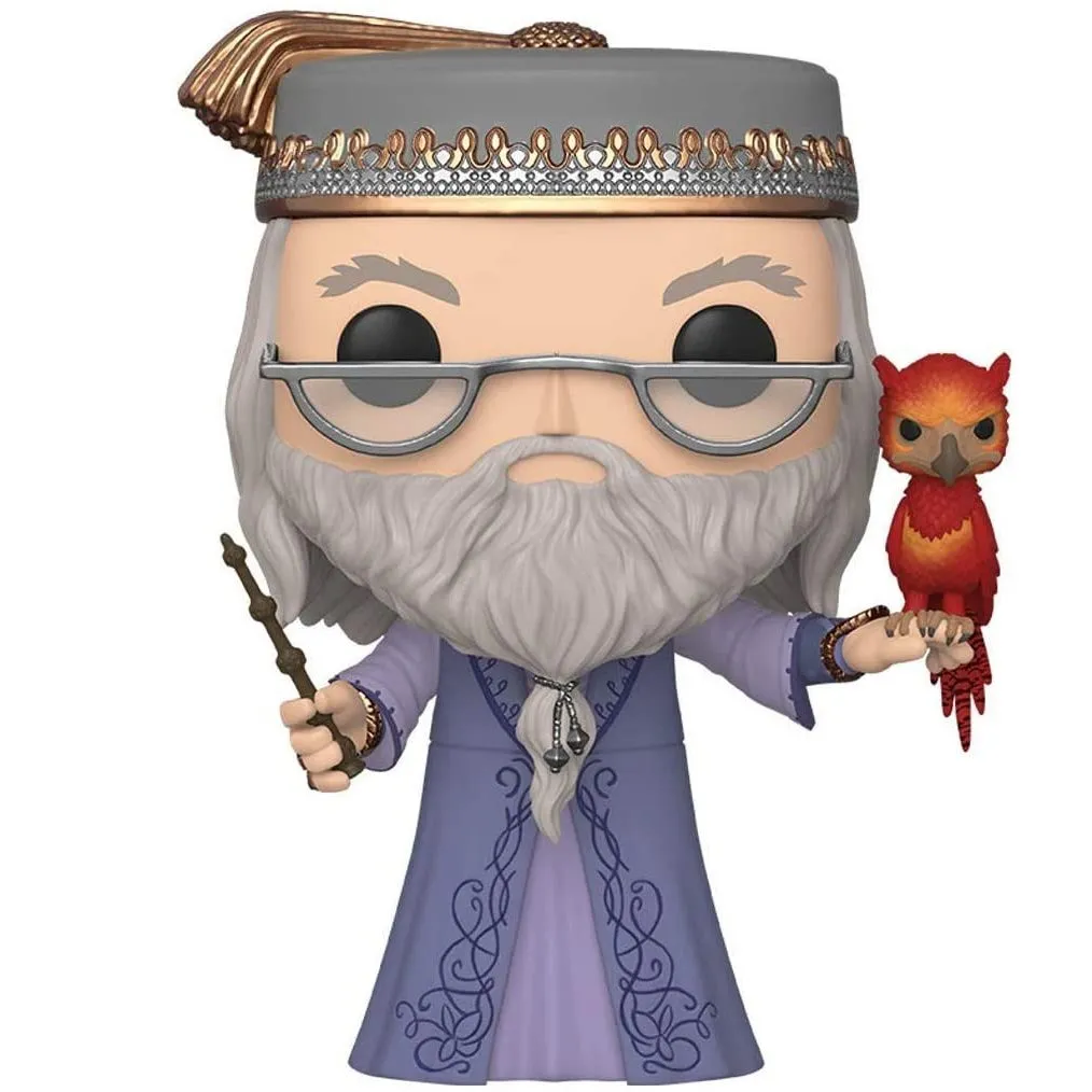 POP FUNKO HARRY POTTER DUMBLEDORE WİTH FAWKES 10 İNCH