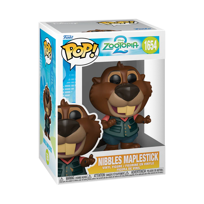 POP FUNKO ZOOTOPIA NIBBLES MAPLESTICK 1654