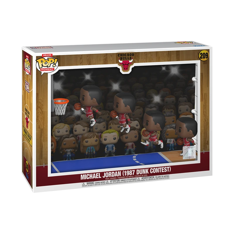 POP FUNKO Deluxe Moment Michael Jordan (1987 Dunk Contest)