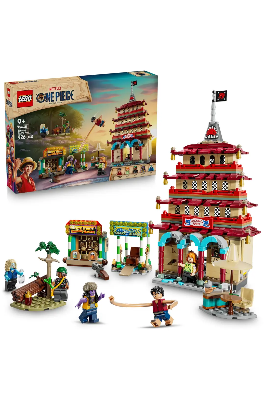 ® ONE PIECE Arlong Park Savaşı 75638 - 9+ Çocuklar için Yaratıcı Oyunc