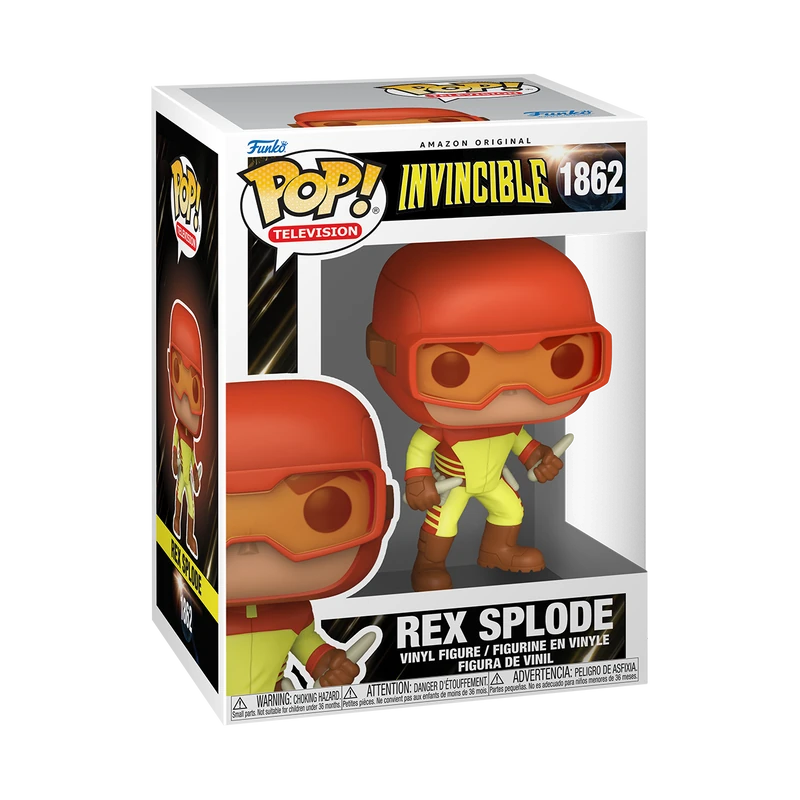 POP FUNKO INVINCIBLE Rex Splode 1862