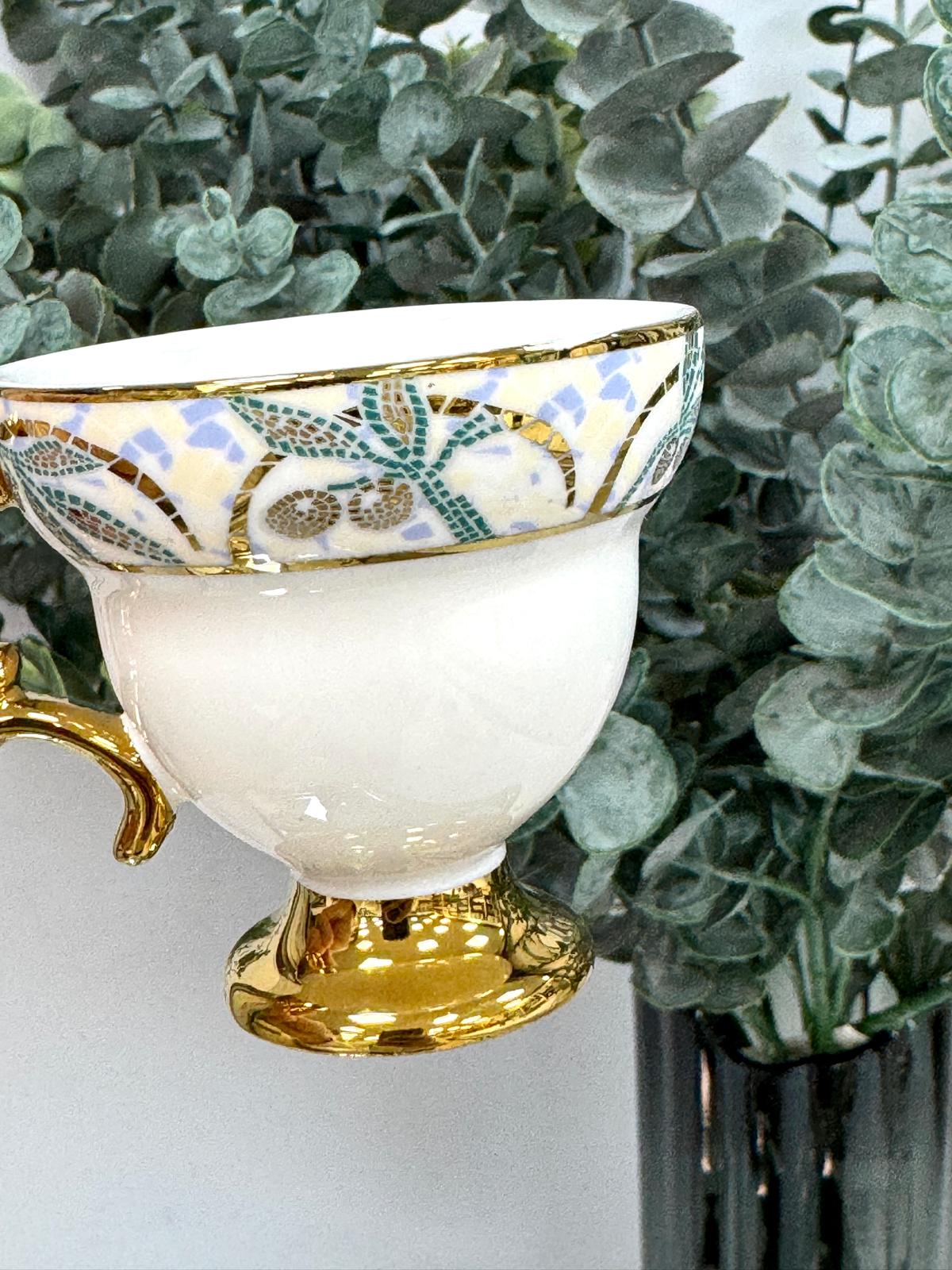 Adrian 6 Kişilik Porselen Fincan Takımı 90 Ml | Koyuncu Home