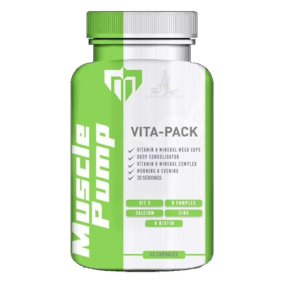 MusclePump Vita-Pack Vitamin & Mineral Pak 60 kapsül