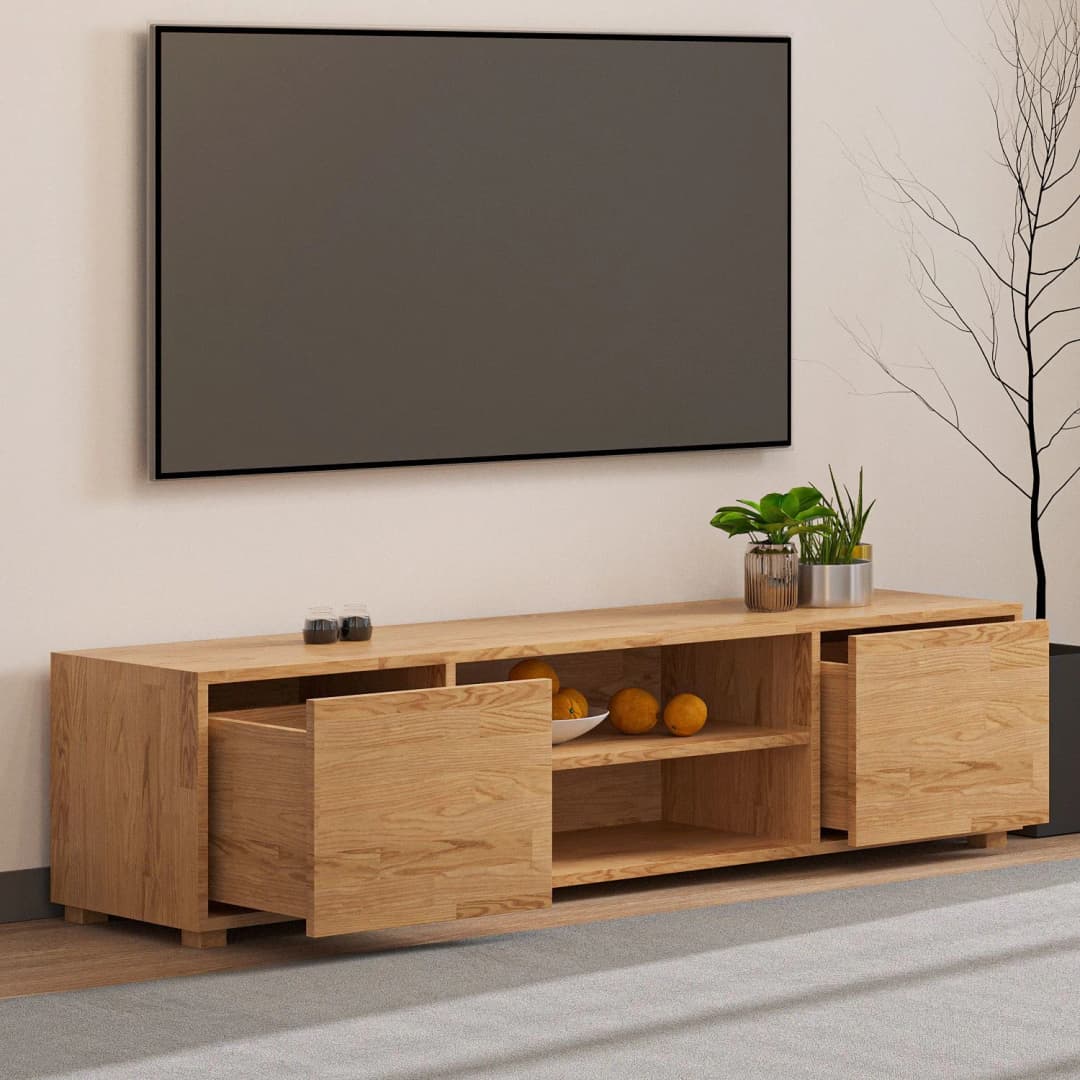 Baraka Concept | Elverum Ahşap Tv Ünitesi