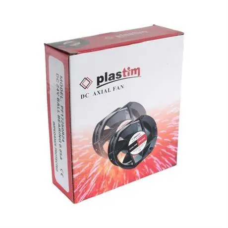 Plastim 172x150x50mm 24v DC Rulmanlı Aksiyel Fan