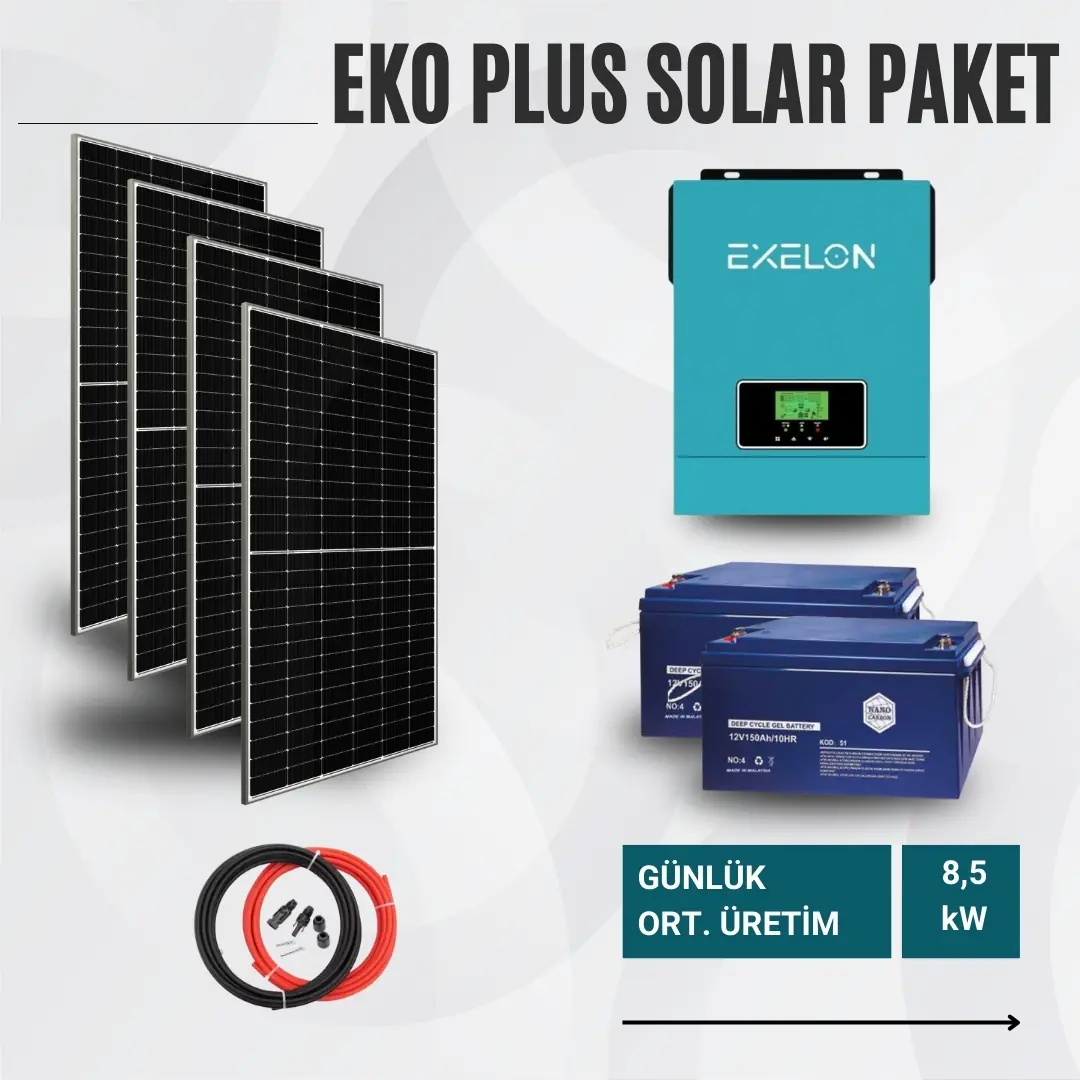 Eko Plus Solar Paket - Yüksek Performanslı Güneş Enerjisi Çözümü