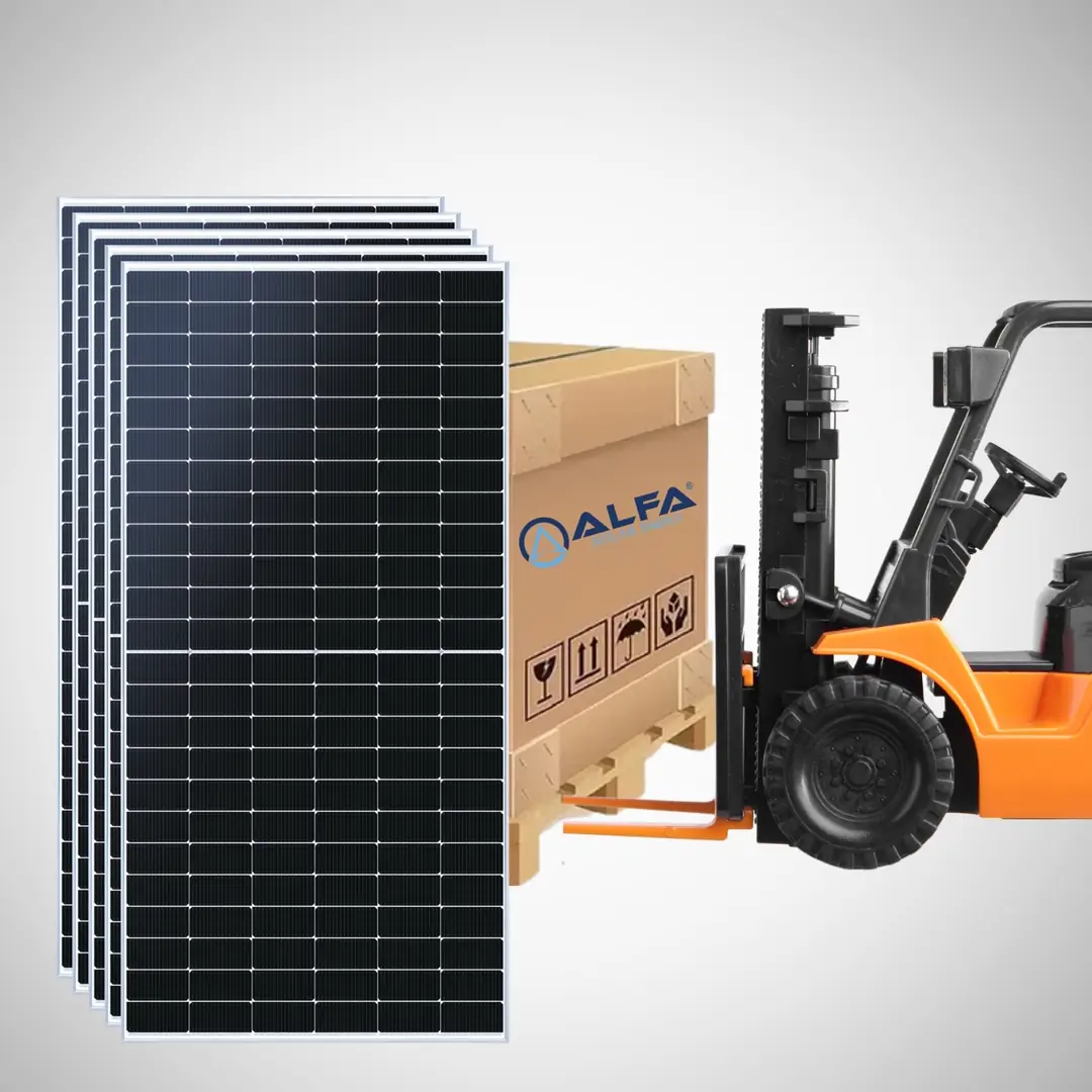 Alfa Solar 455 Wp Half-Cut Güneş Paneli | Yüksek Verimli Güneş Enerjisi ...