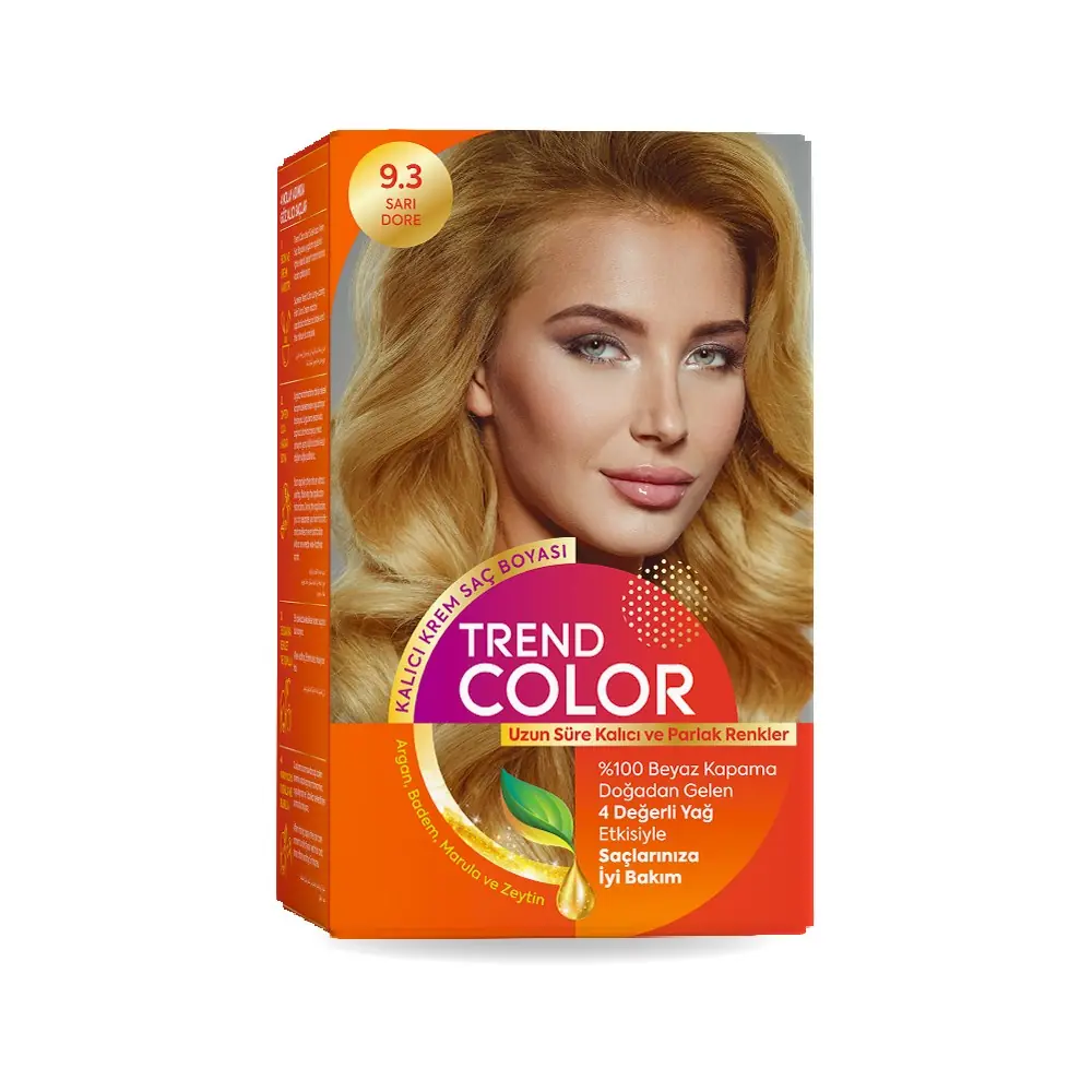 Trend Color Kit Saç Boyası 9.3 Sarı Dore 50 ml | TREND COLOR