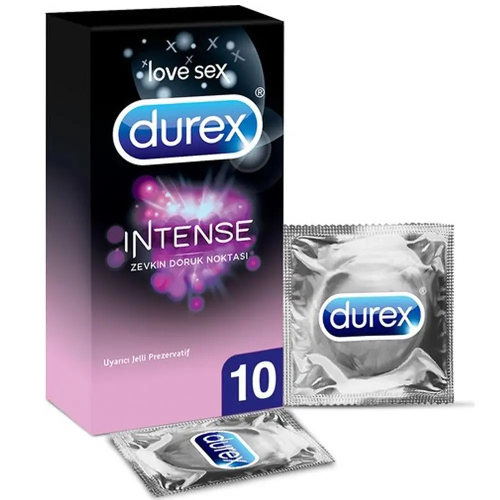 Durex Intense Prezervatif 10luDUREX8690570545005₺ 320.00