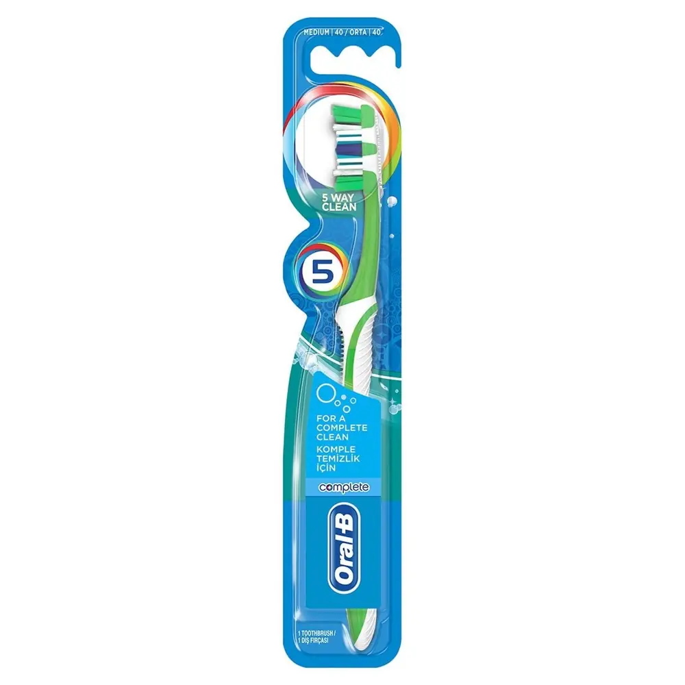 Oral B Diş Fırçası Complete 5 Way Clean 40 MediumORAL B3014260017095₺ 89.00