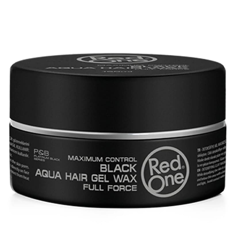 Red One Siyah Aqua Hair Gel Wax Full Force 150 ml | RED ONE