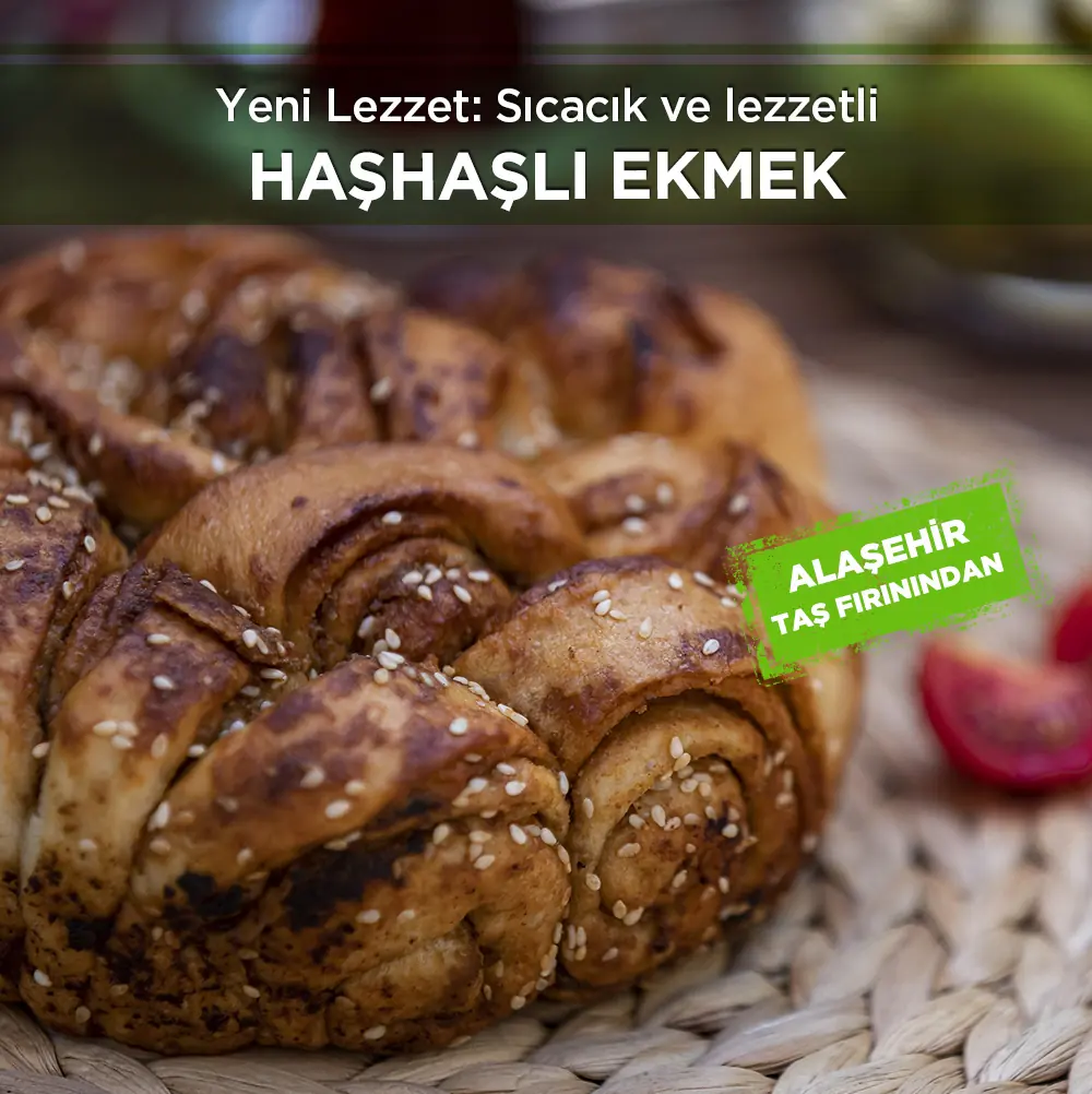 Haşhaşlı Ekmek 350 Gr