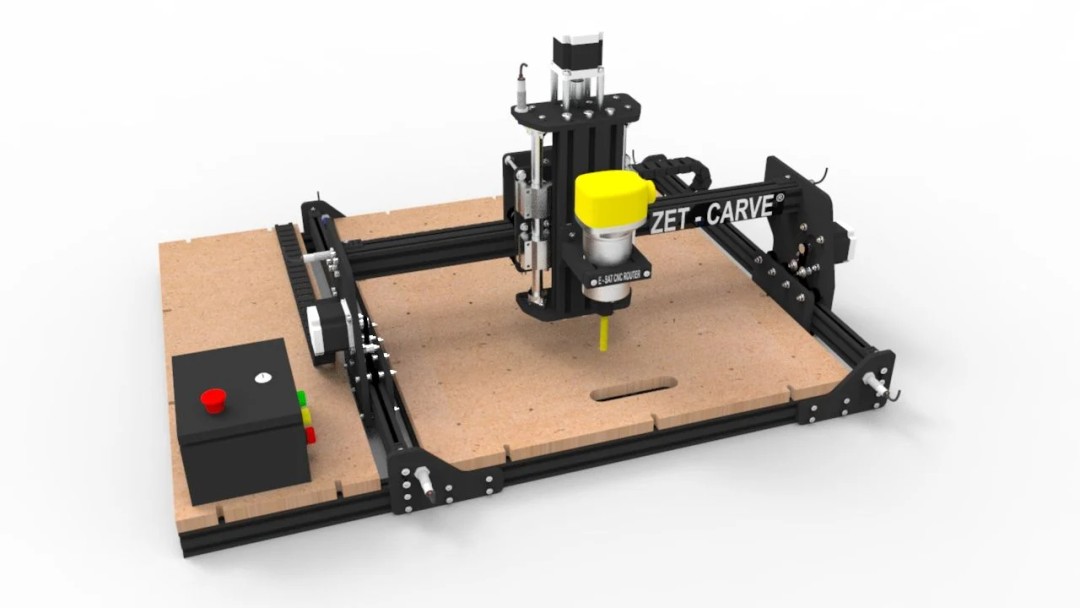 E sat M5 Model 100X150 Cm Desktop Cnc Router Machine Computer Aided Professional for 2 3 Dimensional Manufacturing