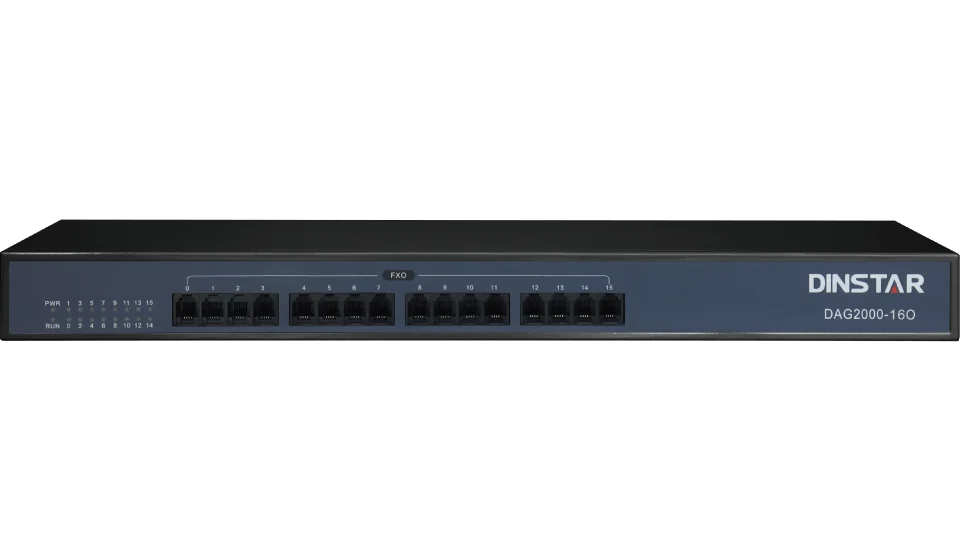 DINSTAR DAG2000-16O FXO ANALOG GATEWAY (16 FXO)