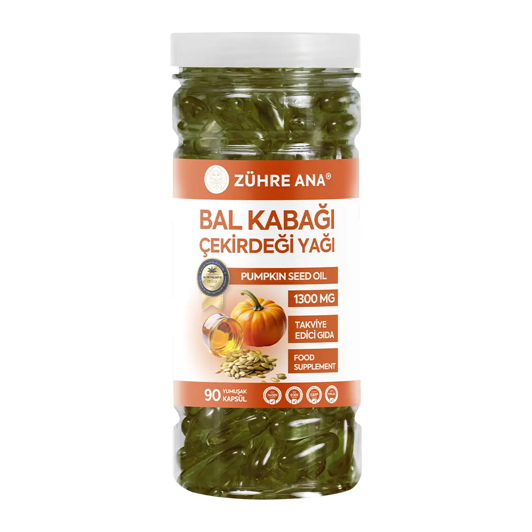 Zühre Ana Pumpkin Seed Oil Softgel Capsule