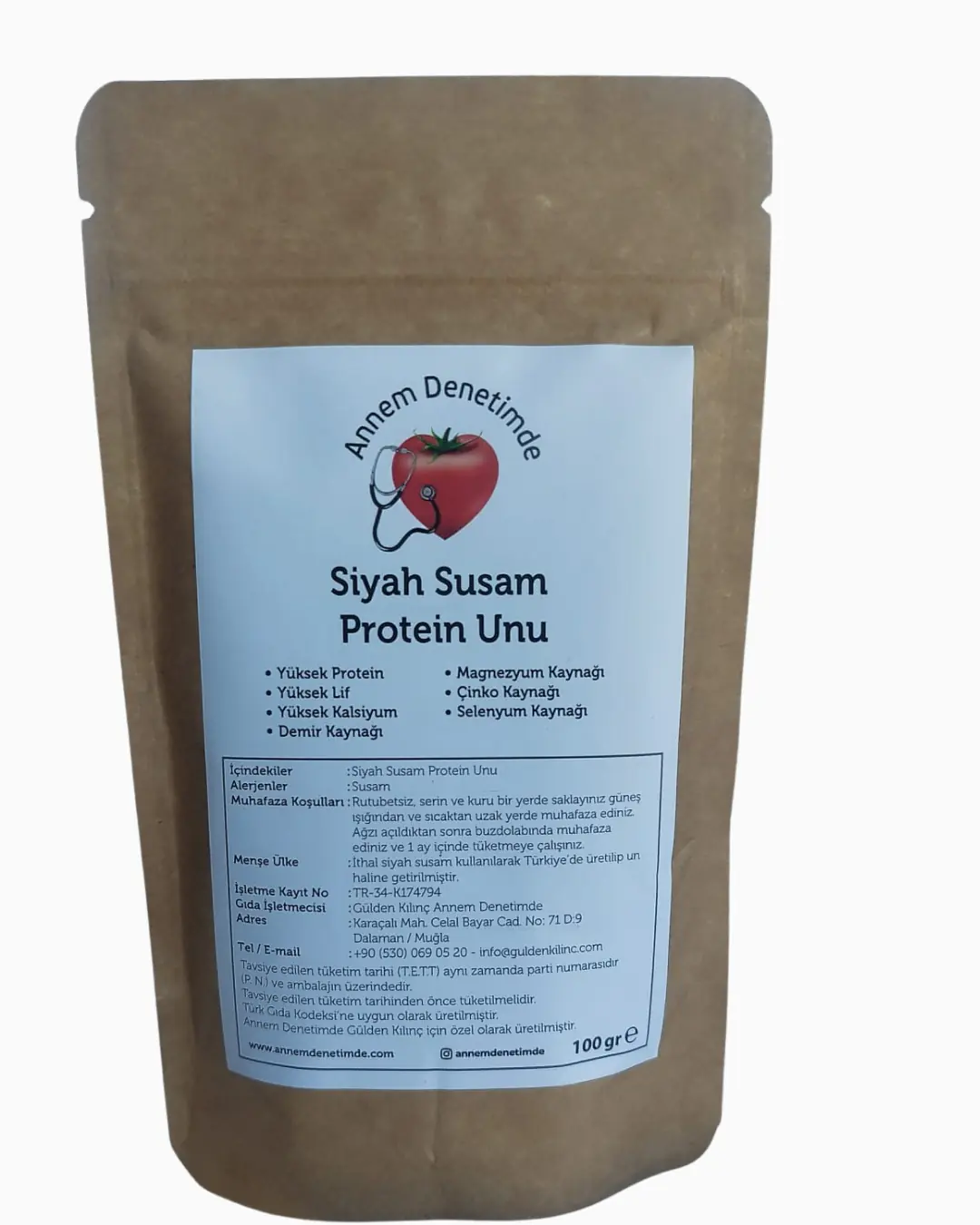 SİYAH SUSAM PROTEİN UNU