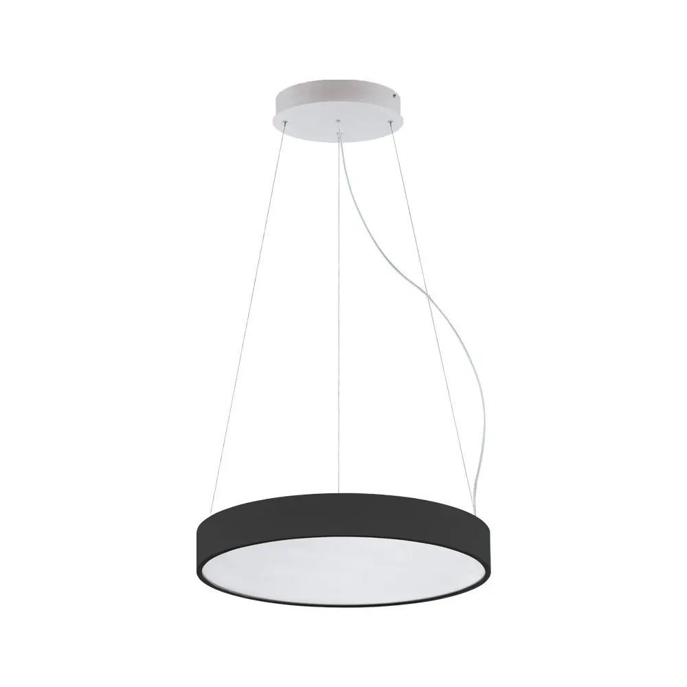 Eglo 63104 "VERUCCHIO" 60 Cm Çapında Çelik Siyah Sarkıt Avize - EGLO ...