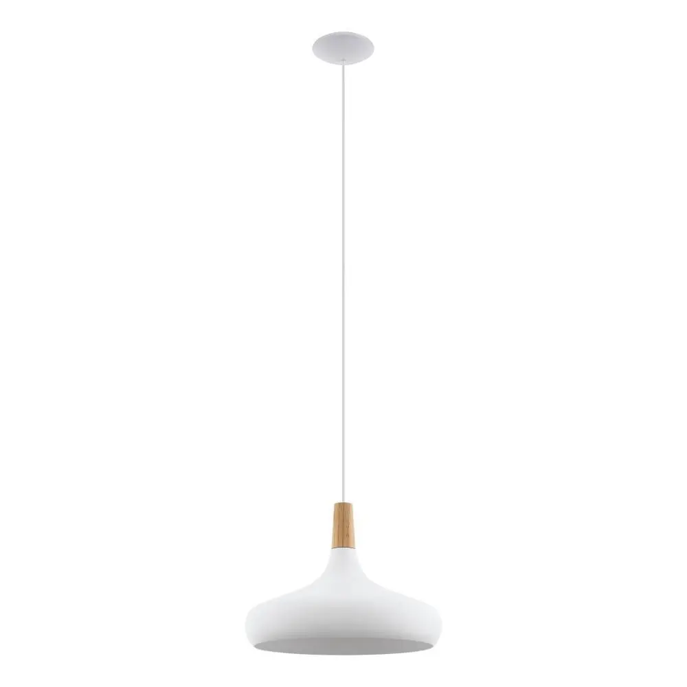 Eglo 901179 "SABINAR" 40 Cm Çapında Çelik Beyaz Sarkıt Avize - EGLO ...