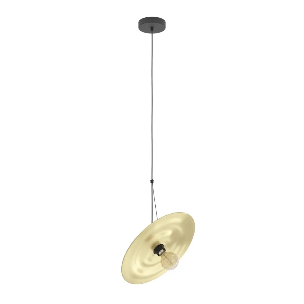 Eglo 44029 "LINTMILL" 110 Cm Yüksekliğinde 40 Cm Çapında Çelik Sarkıt ...