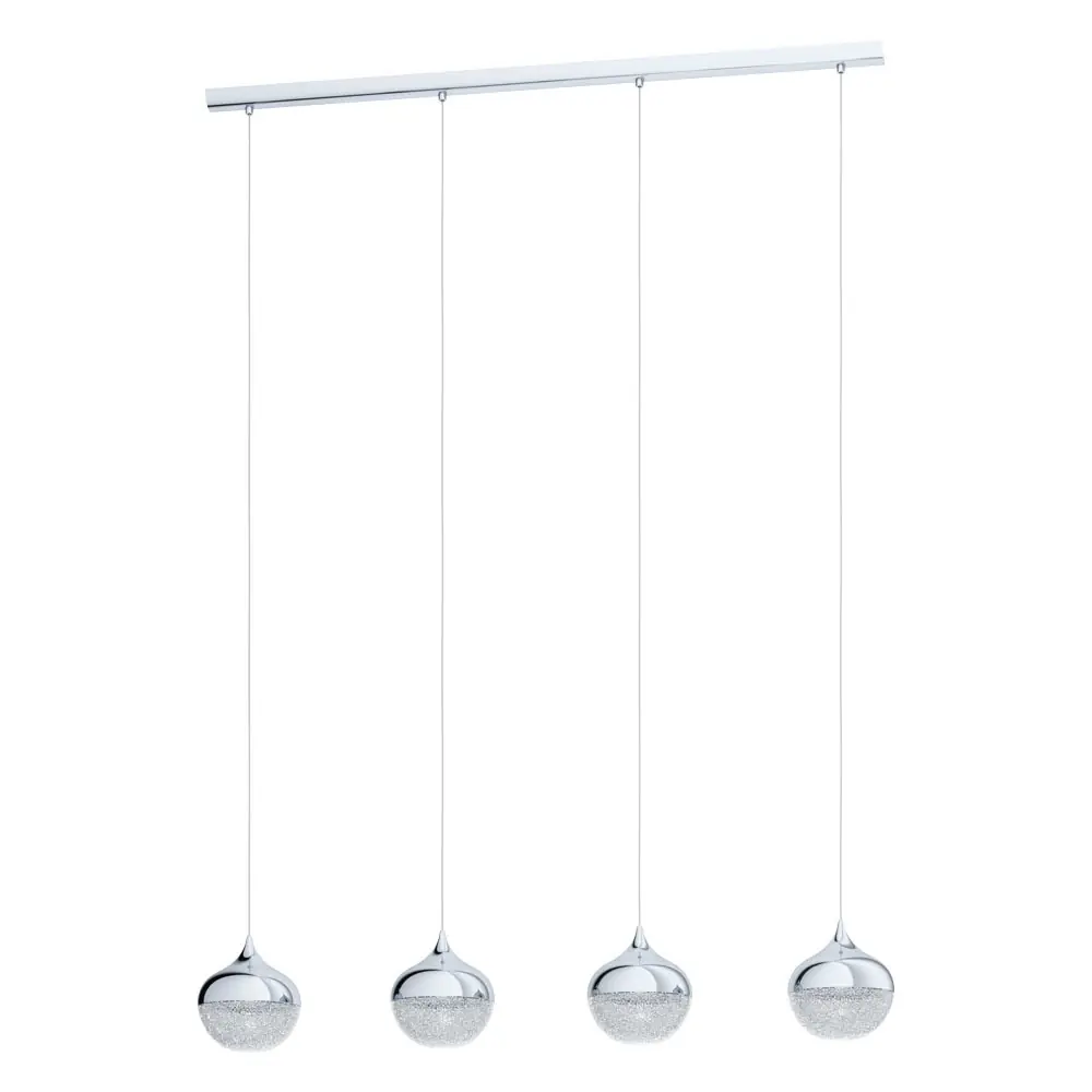 Eglo 98628 "MIOGLIA 1" 110 Cm Yüksekliğinde Çelik Krom Sarkıt Avize ...