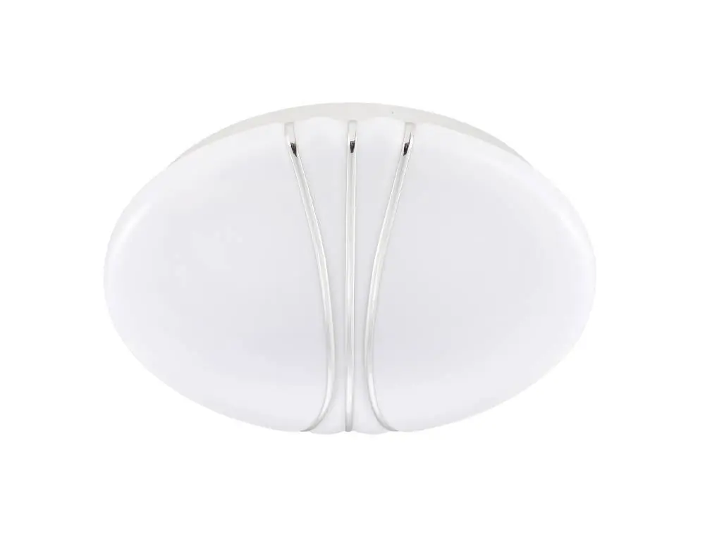 Eglo 75436 "PALTI" 25 Cm Çapında Çelik Beyaz Duvar Tavan Armatürü ...