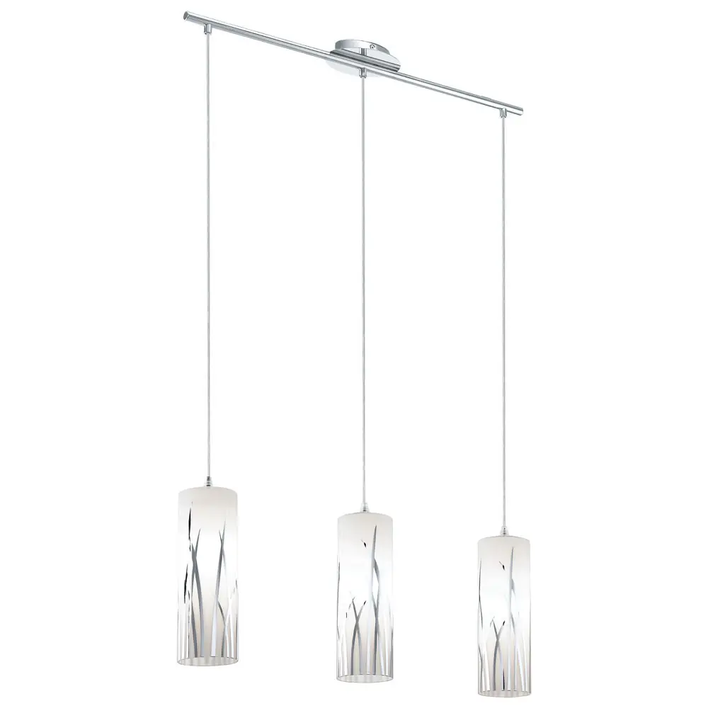 Eglo 92741 "RIVATO" 110 Cm Yüksekliğinde Çelik Krom Sarkıt Avize - EGLO ...
