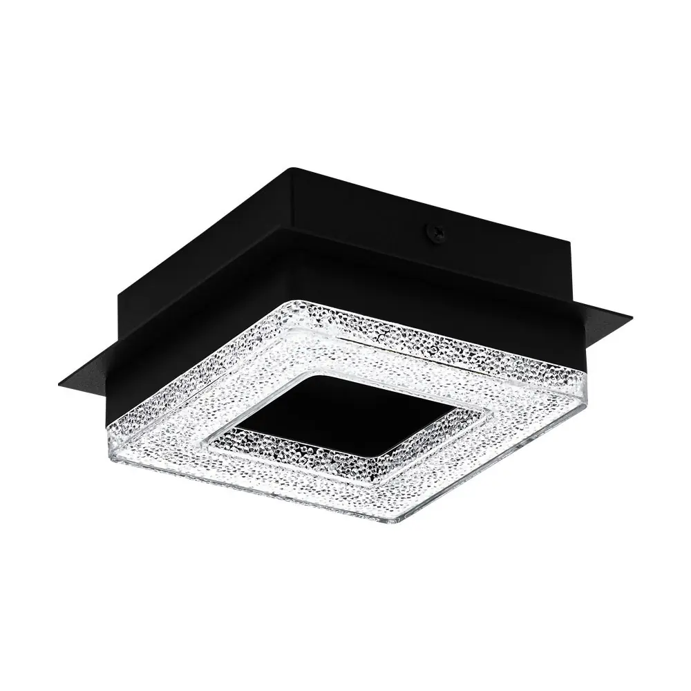 Eglo 99324 "FRADELO 1" 14 Cm Uzunluğunda Çelik Siyah Duvar Tavan ...