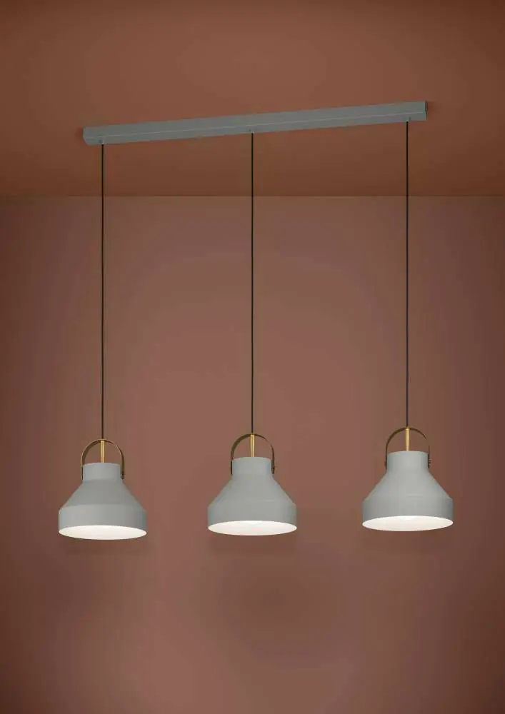 Eglo 390227 "ESTEPONA" 150 Cm Yüksekliğinde Çelik Gri, Fırçalanmış ...