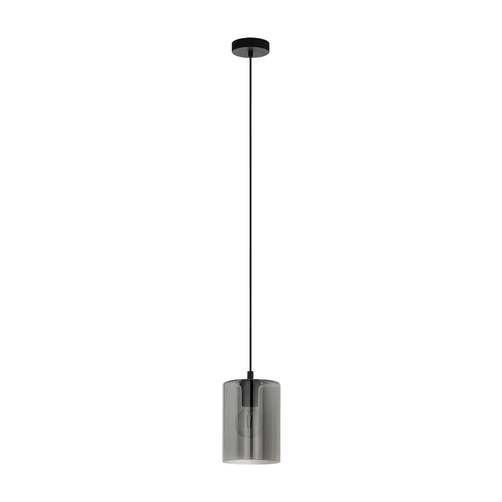 Eglo 98585 "CADAQUES 1" 110 Cm Yüksekliğinde Çelik Siyah Sarkıt Avize ...
