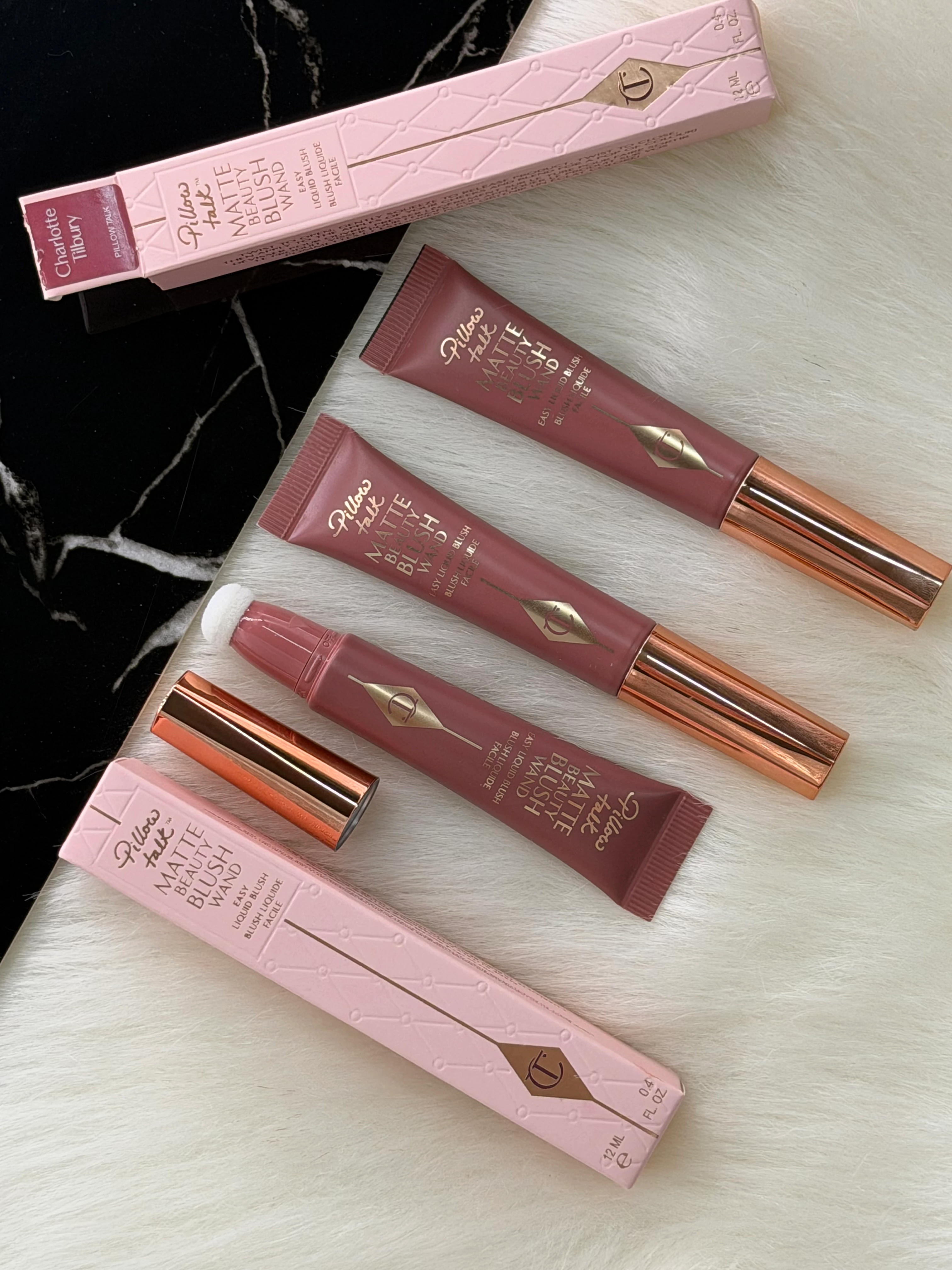 MATTE BEAUTY BLUSH WAND PILLOW TALK PINKGASM -ALLIK