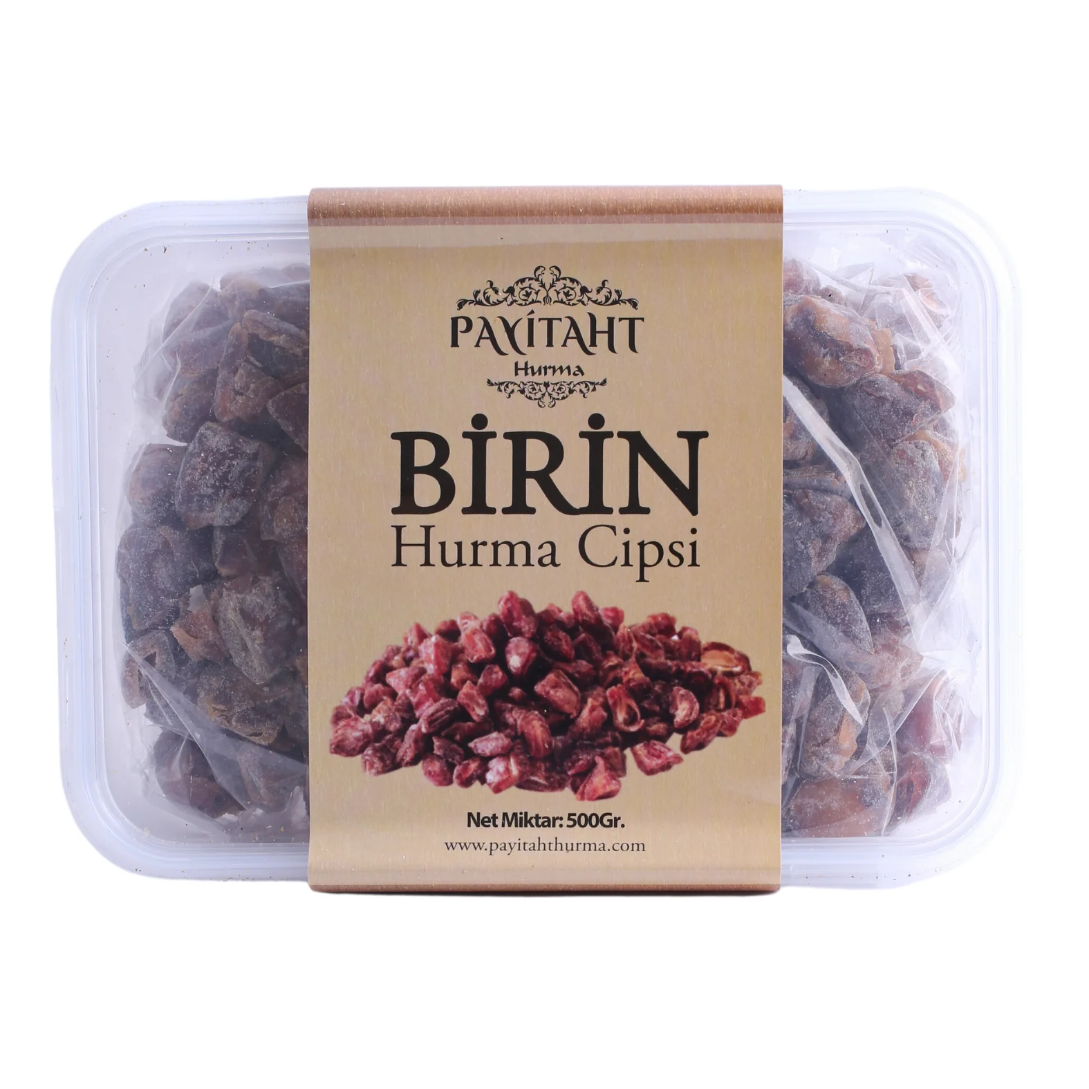 PAYITAHT Snack Date Chips Unsweetened 500g 10-Pack