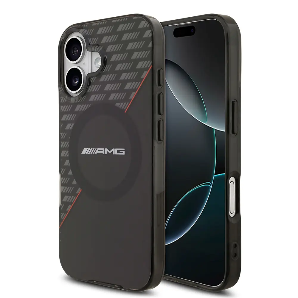 Apple iPhone 17 Kılıf AMG Orjinal Lisanslı M-safe Şarj Özellikli Çift ...