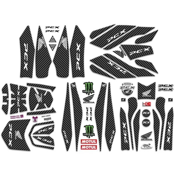 WolfDrop Honda PCX Full Set 014 (Stilini Tamamla, Yolunu Özelleştir)
