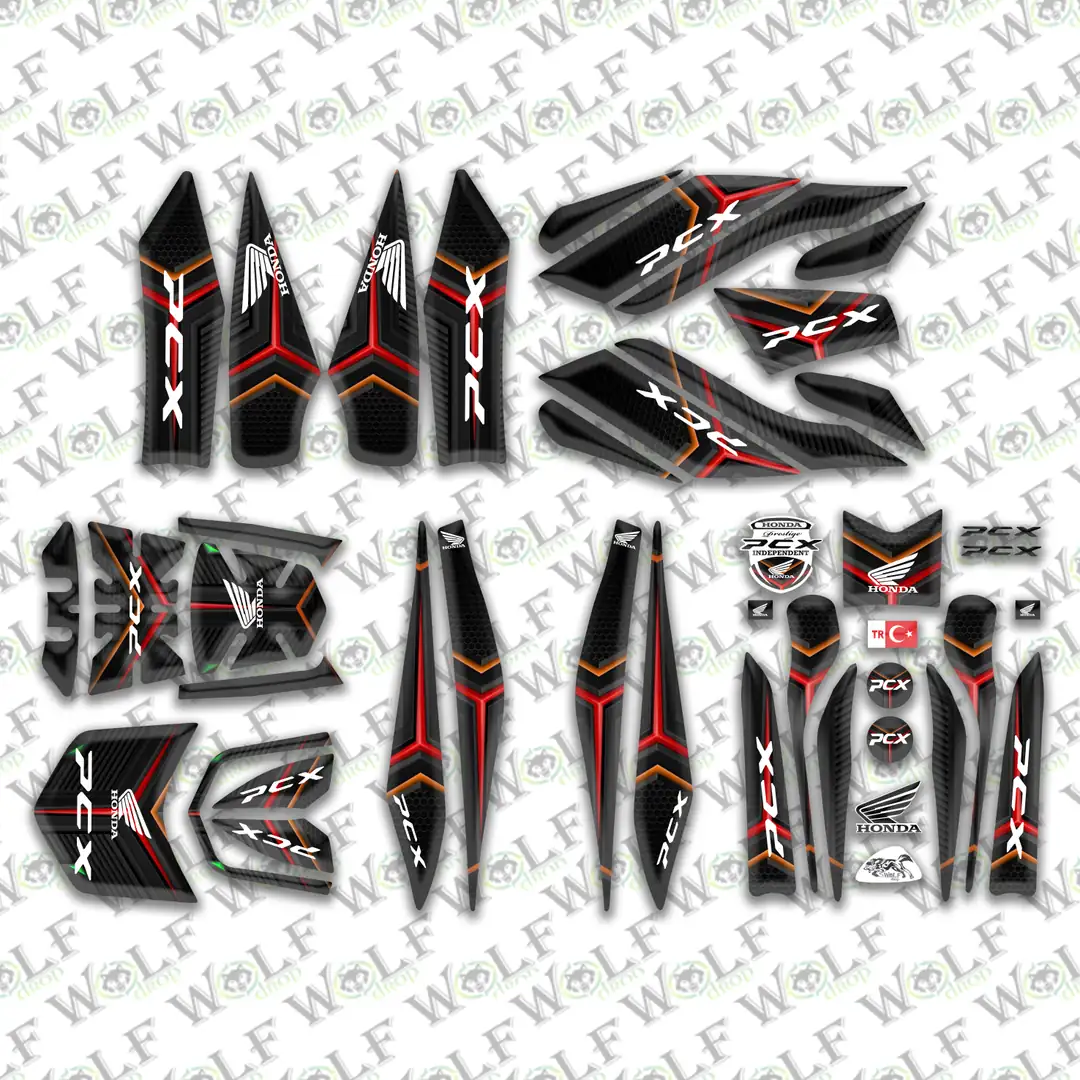 WolfDrop Honda PCX Full Set 005 (Stilini Tamamla, Yolunu Özelleştir)