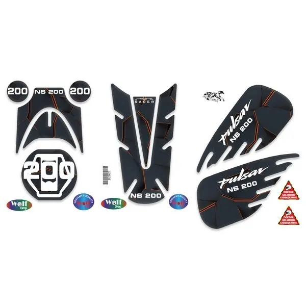 WolfDrop Pulsar NS200 Full Set 021 (Stilini Tamamla, Yolunu Özelleştir)