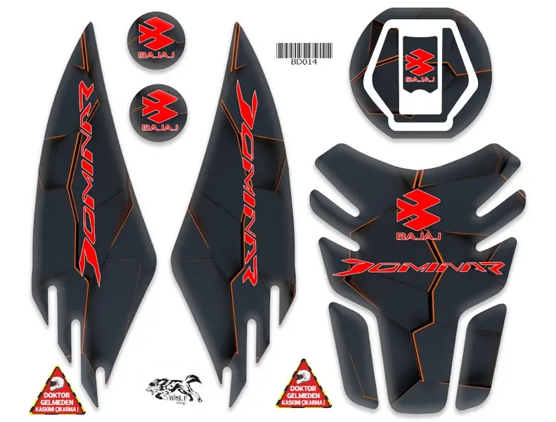 Pulsar Dominar Full Set 014