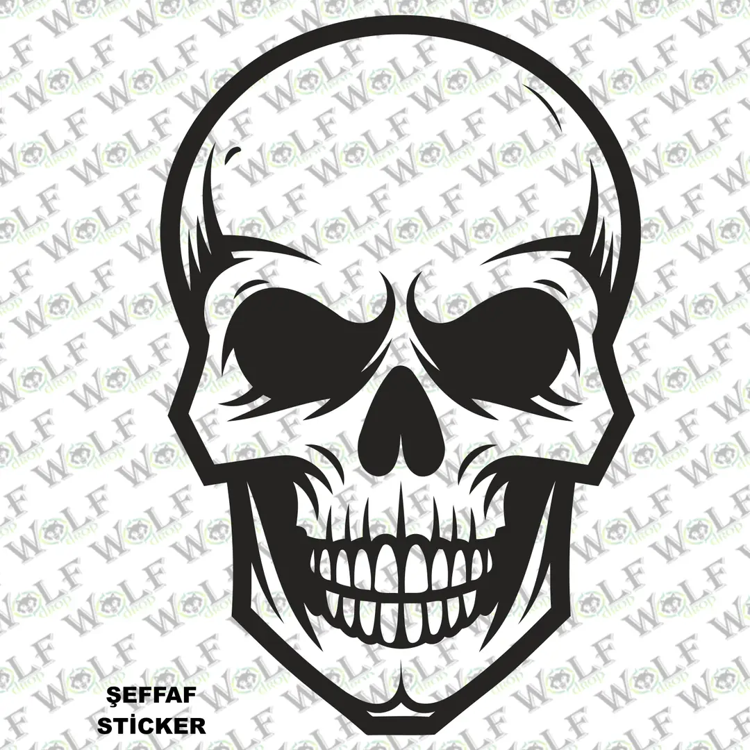 Tekli Şeffaf Sticker 016 - Araçlarınız İçin Şık ve Pratik Çözüm