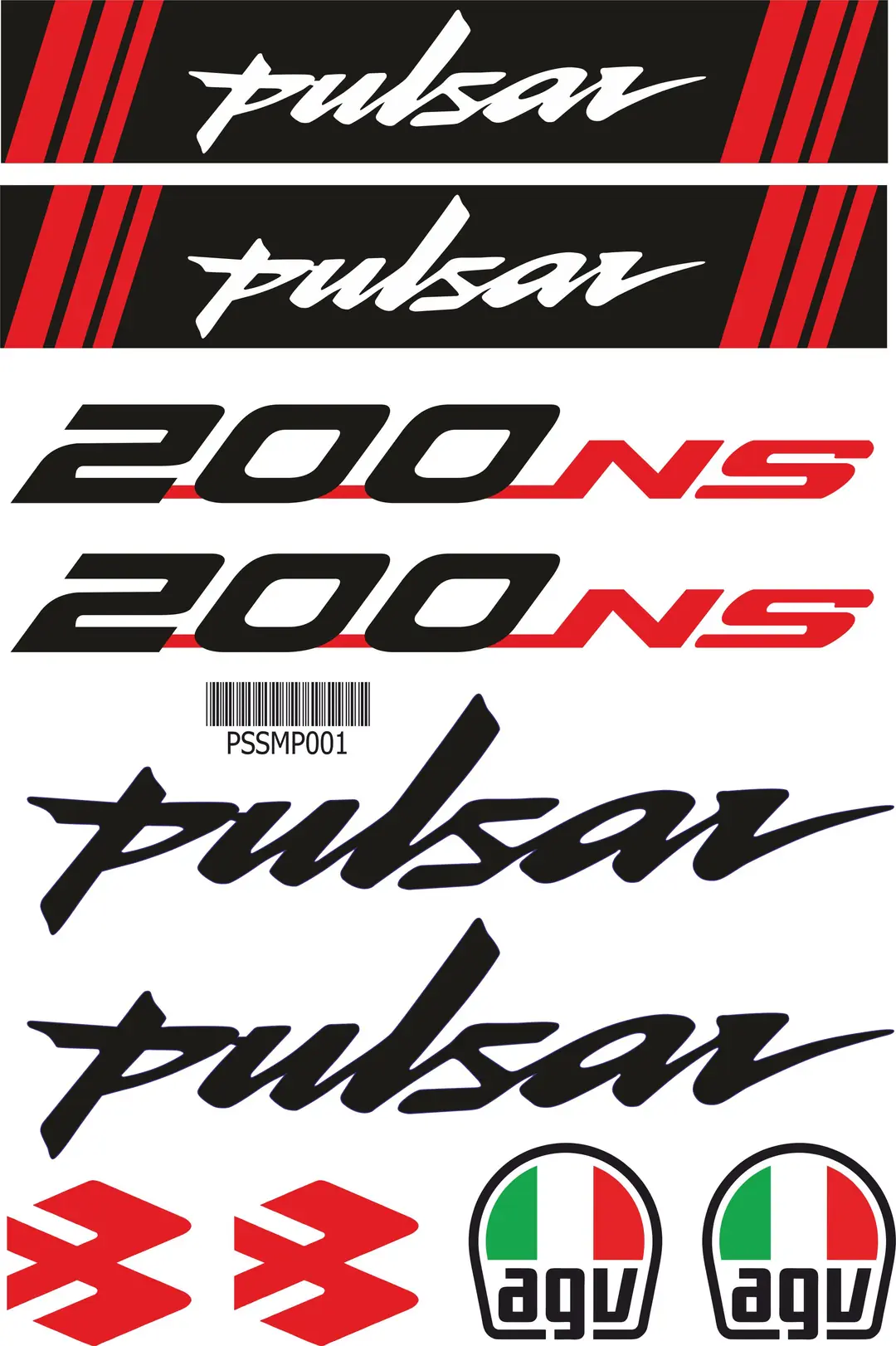 WolfDrop Pulsar A4 Sticker 007 (Tarzınız, Stickerlarımızla Şekillensin!)