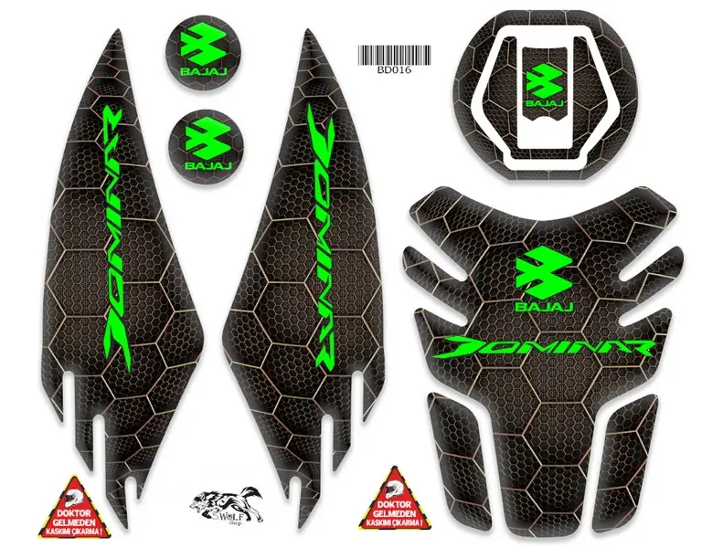 Pulsar Dominar Full Set 016