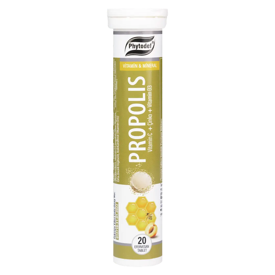 Propolis Efervesan Tablet - 20 Adet