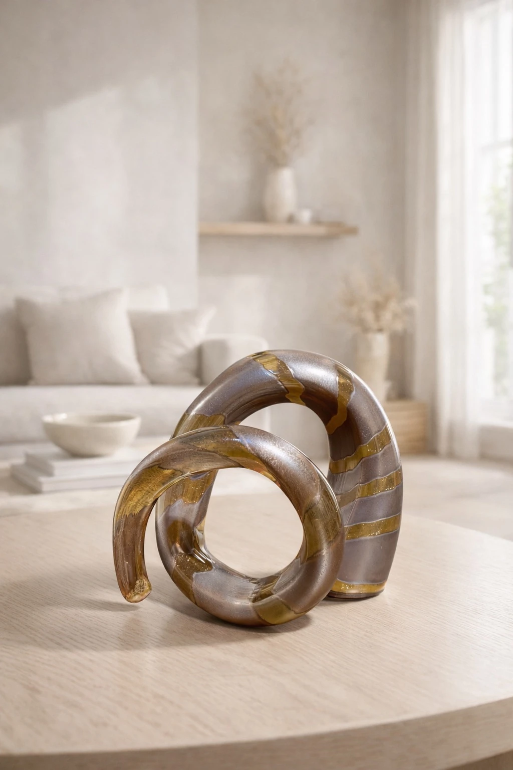 Dekoratif Spiral Cam Obje